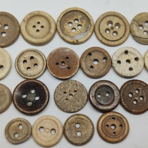 Antique Bone Buttons From Clothes, Ancient Ottoman Empire, 17th Century ...