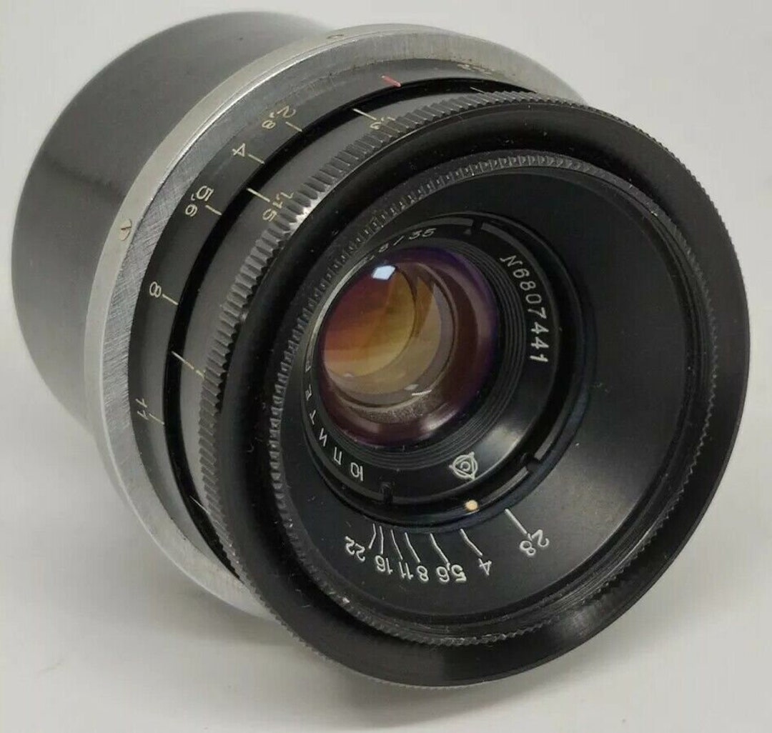 Jupiter 12 35mm F / 2.8 Prime Lens, Caps & Case - Contax / Kiev RF ...