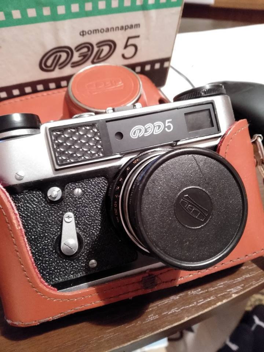 Camera FED-5 With a Lens Industar 61 LD in a New Condition. - Etsy