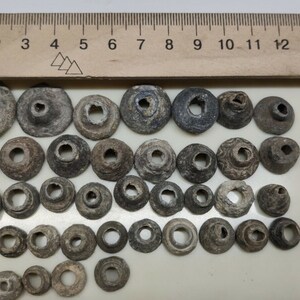 Spindle, for Hand Yarn, Ancient Ottoman Empire and 17th Century Lead ...