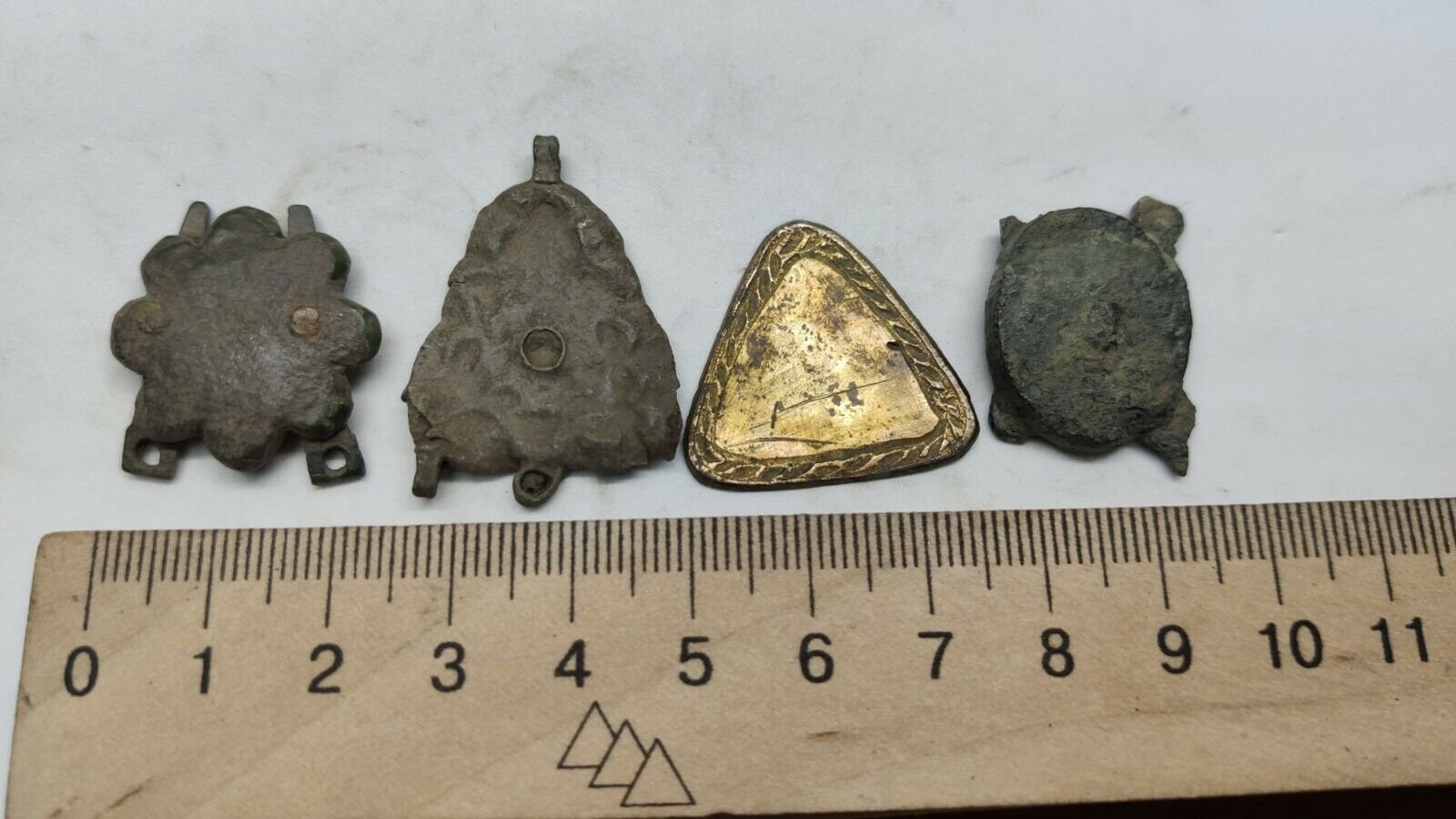 Ancient Roman Gilded Amulets. - Etsy