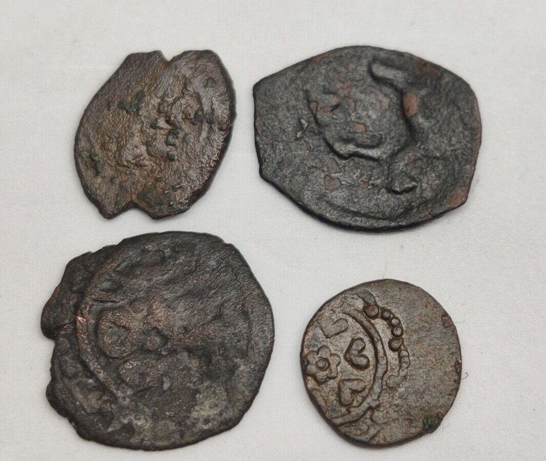Oriental Medieval Ottoman Copper Coins 14th-16th Century. - Etsy