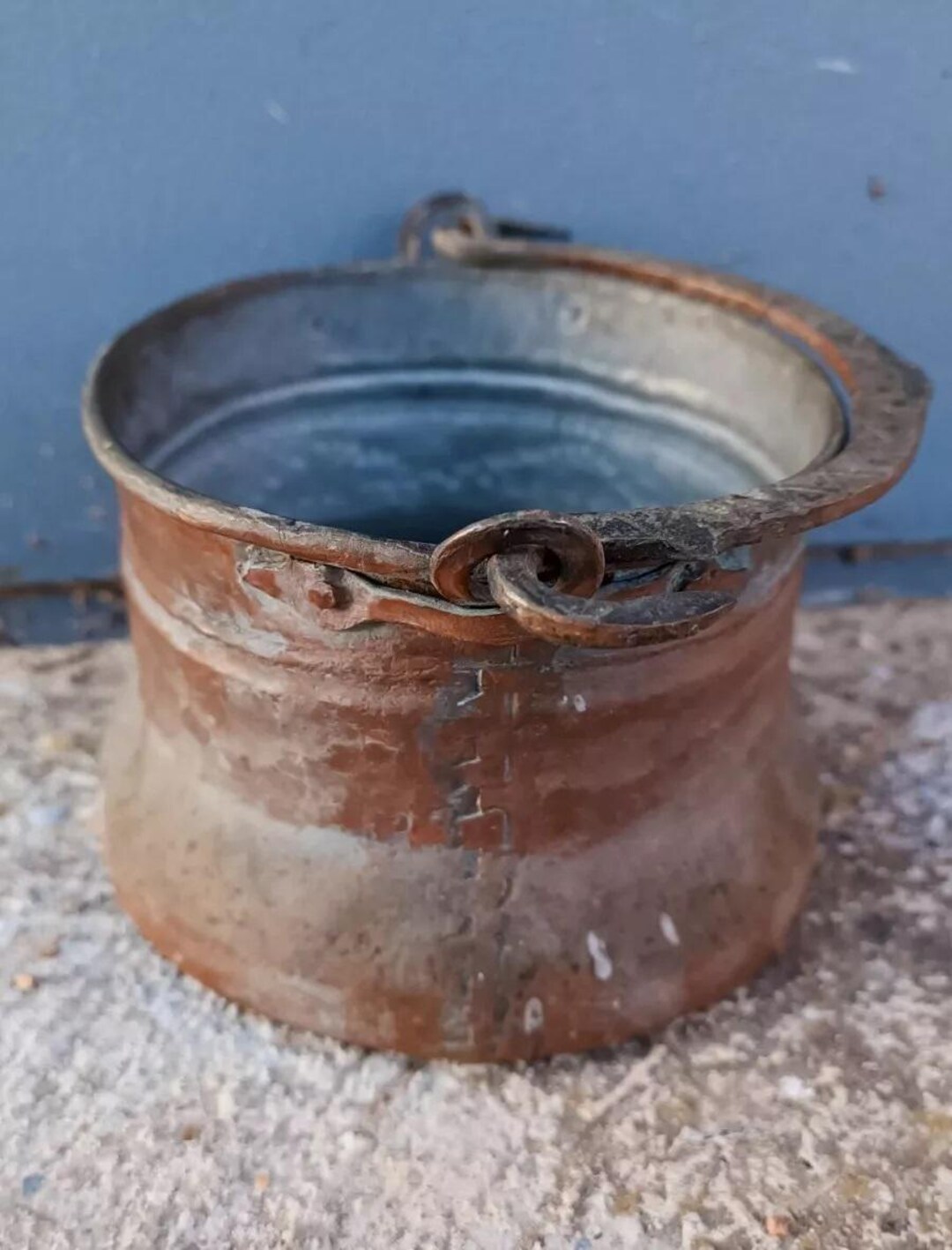 Cauldron.rare Antique Oriental Forged Copper Utensils.number 3 - Etsy