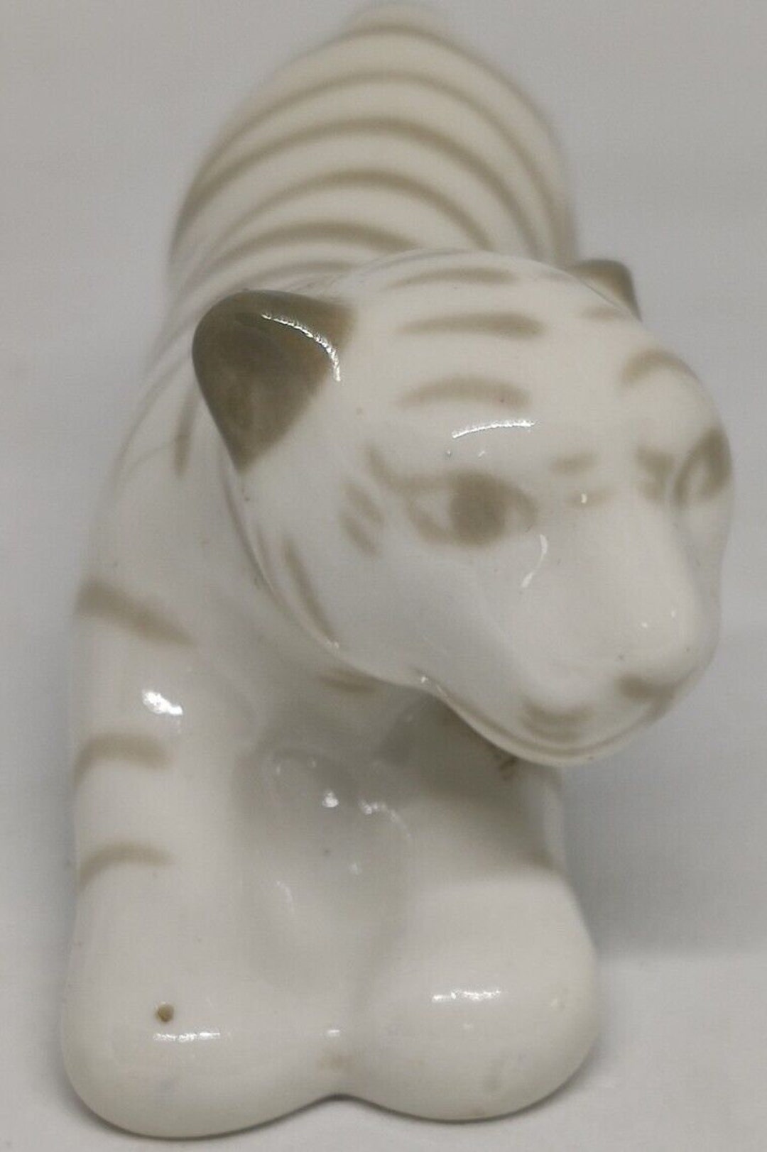 White Tiger, Porcelain Figurine of the USSR "full Factory" From the ...
