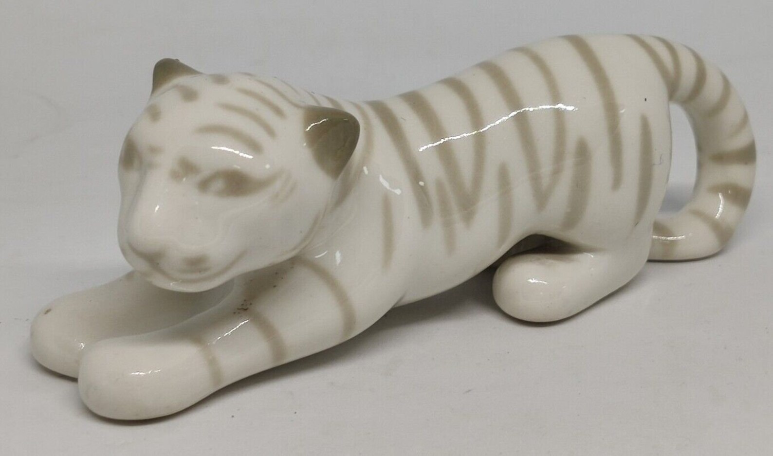 White Tiger, Porcelain Figurine of the USSR "full Factory" From the ...