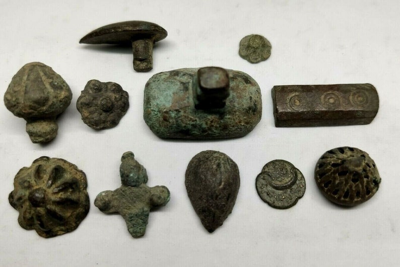 Parts of Ancient Roman Products or Objects Made of Bronze. - Etsy