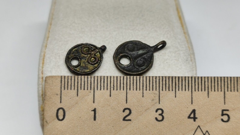 RARE Ancient Roman Amulets, Moon Pendant. - Etsy