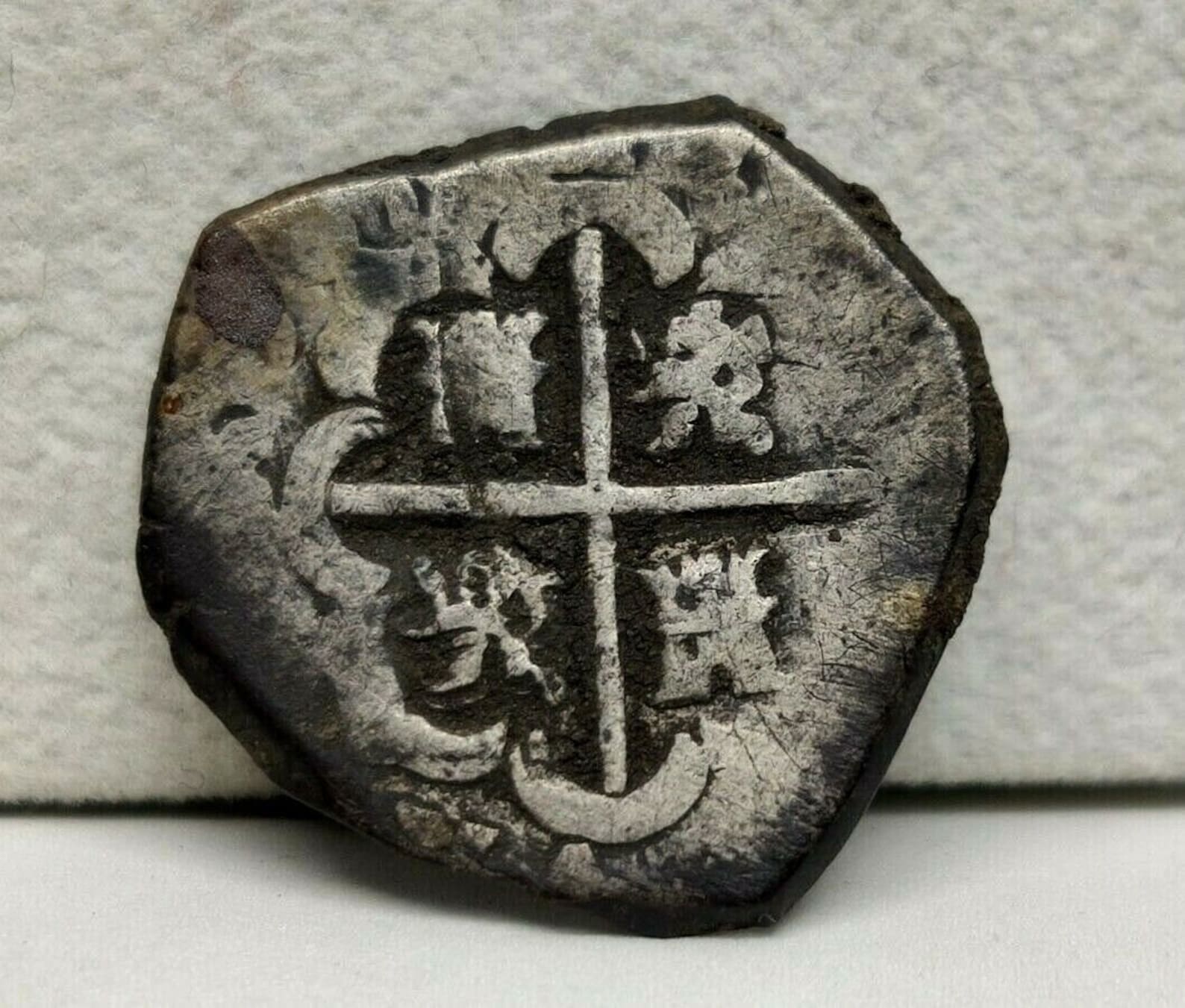 RARE Lot Spanish Silver Coin, 2 Real Makukin 1556-1598. - Etsy