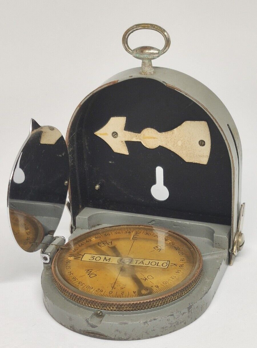 Rare.vintage 1940-41s Hungarian Military Compass From World War Ii ...