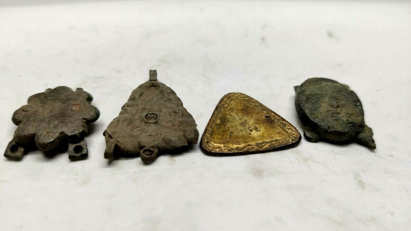 Ancient Roman Gilded Amulets. - Etsy