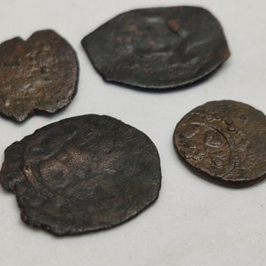 Oriental Medieval Ottoman Copper Coins 14th-16th Century. - Etsy