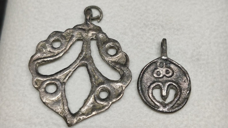 RARE Ancient Roman Amulets, Moon Pendant. - Etsy