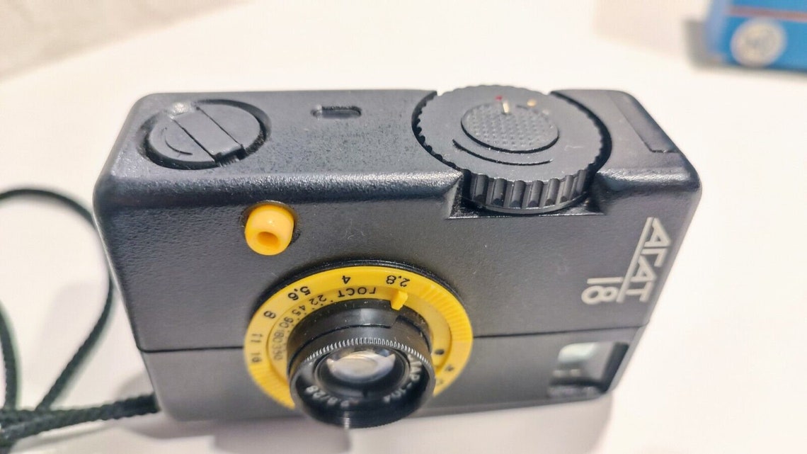 Vintage Camera AGAT 18 USSR 35mm Lens Industar-104 Original Box Vintag. - Etsy