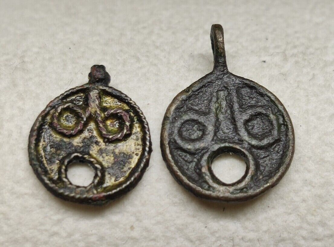 RARE Ancient Roman Amulets, Moon Pendant. - Etsy
