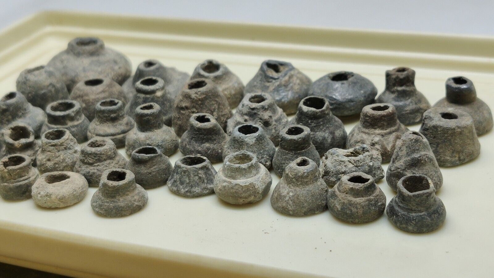 Spindle, for Hand Yarn, Ancient Ottoman Empire and 17th Century Lead ...