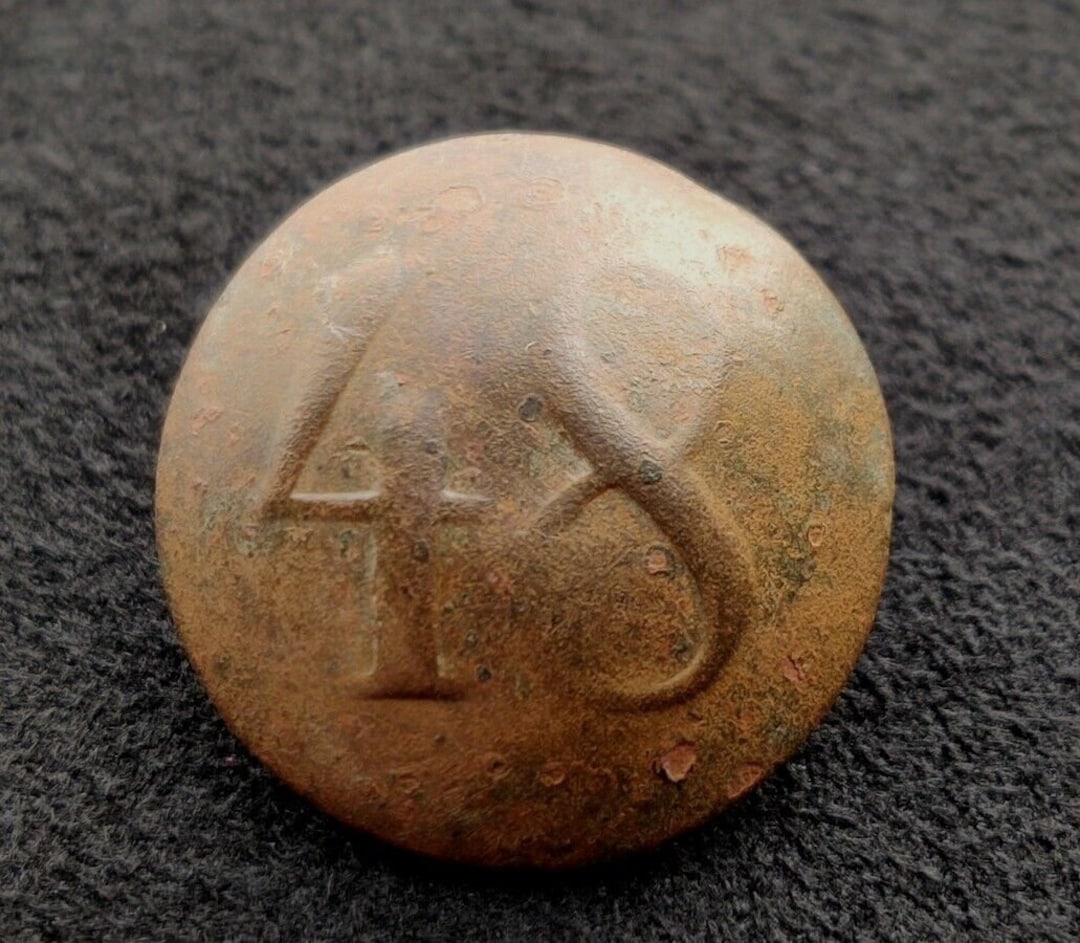 Rare Military Button With the Inscription 48 Regiment, Russian Empire ...
