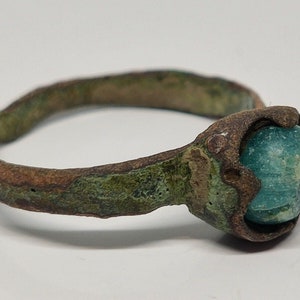 Beautiful Original Medieval Ring With a Stone on the Finger. - Etsy