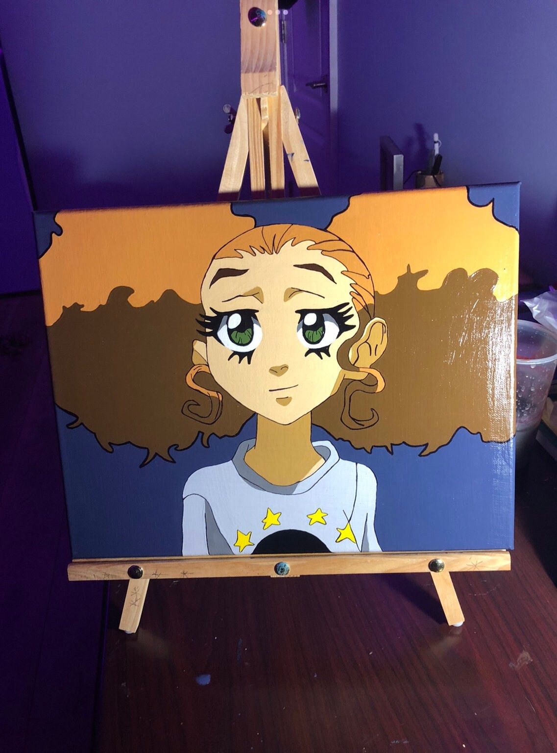 Jazmine Dubois "boondocks" Painting - Etsy