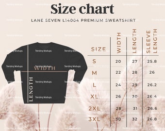 Lane Seven Mockup - Etsy