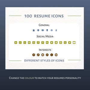 Modern Resume Template, Professional Resume CV Design for Google Docs ...