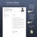 Cover Letter and References Template for Resume Template, Editable ...