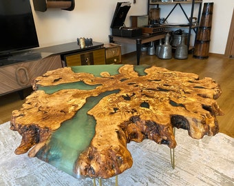 Custom Made Epoxy Coffee Table Custom Coffee Table Living - Etsy
