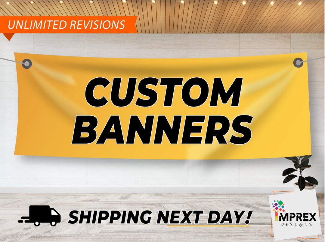 Personalized Event Banner: Custom Printed Vinyl Sign - Etsy
