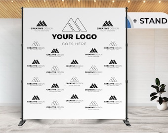 Custom Logo Event Backdrop - Etsy