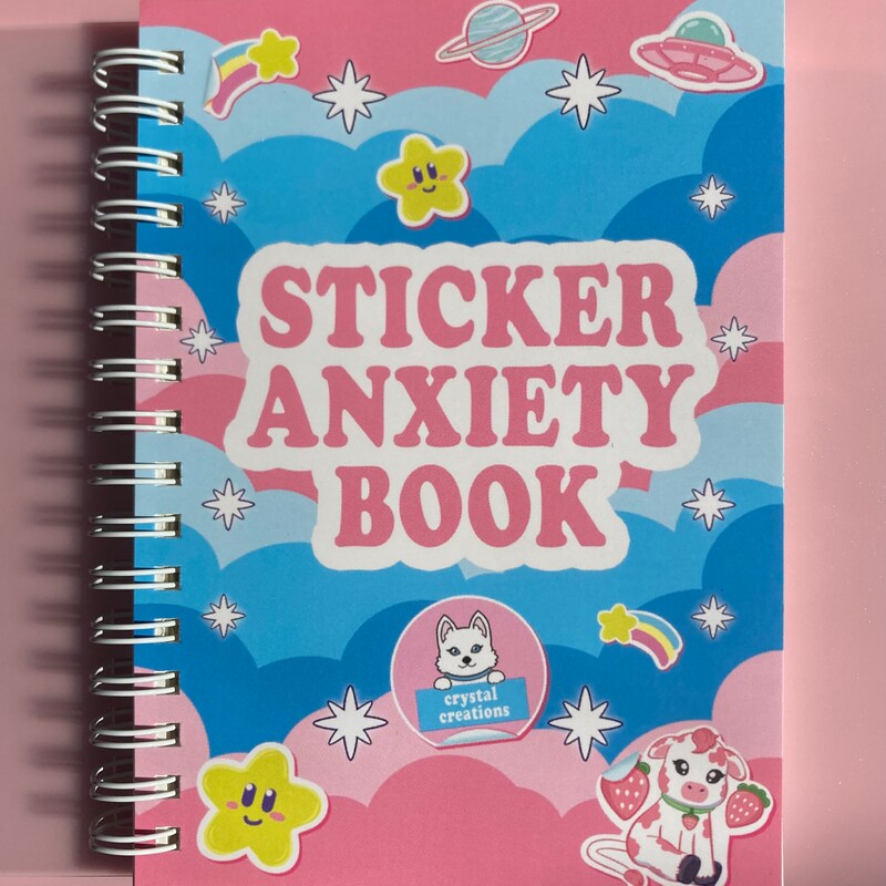 Aesthetic Sticker Book - Etsy