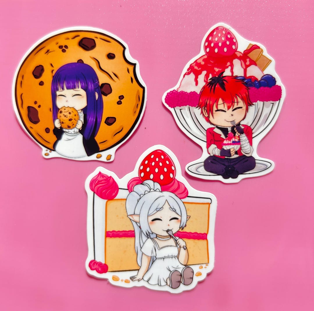 Anime Stickers, Waterproof, Kawaii, Water Bottle, Laptop Stickers, Elf ...