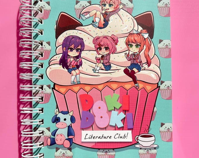 Reusable Sticker Book | DDLC Sticker Book | Aesthetic Reusable Sticker ...
