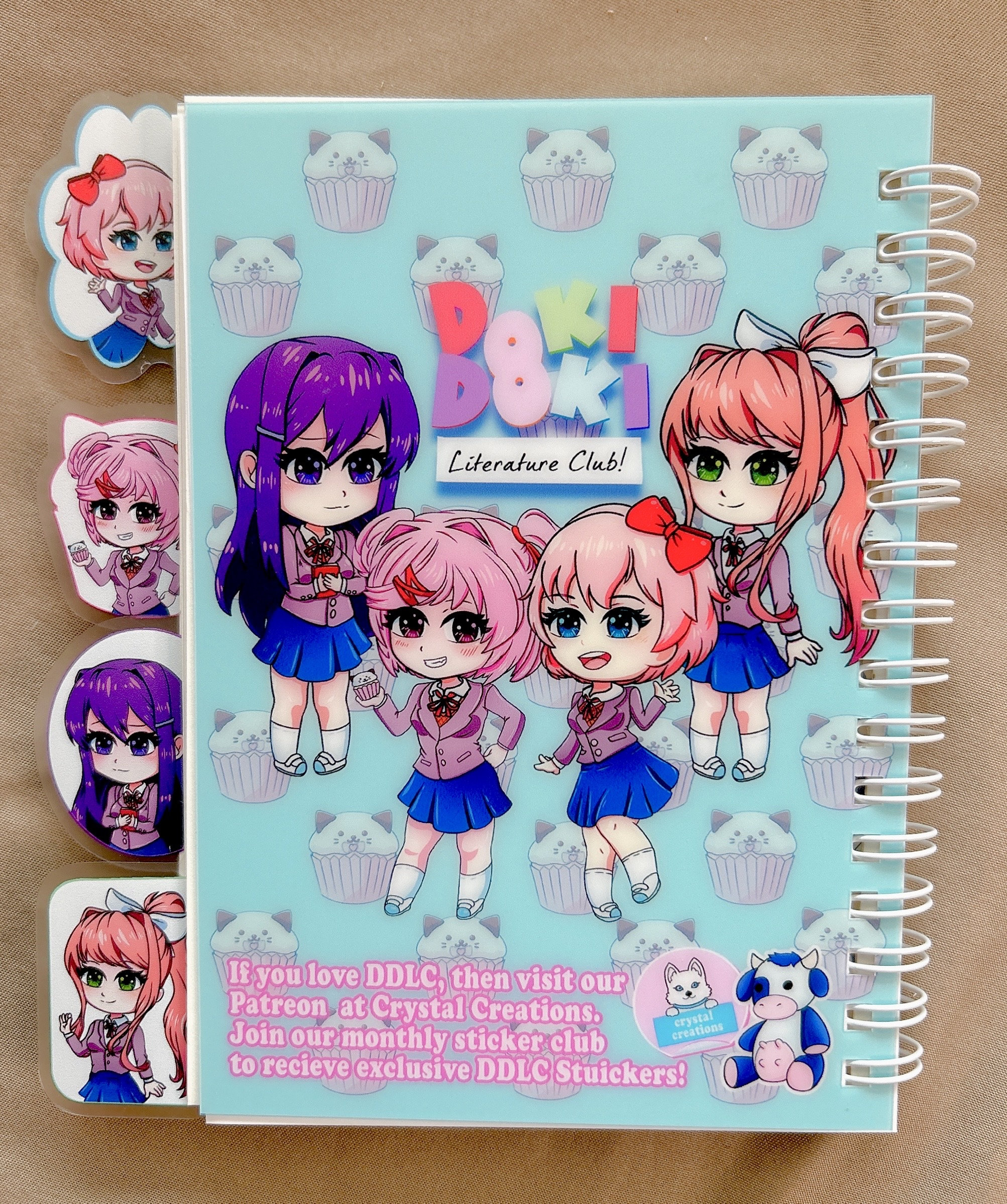 Spiral Bound Notebook Cute Kawaii Notebook With Tabs, Bullet Journal ...