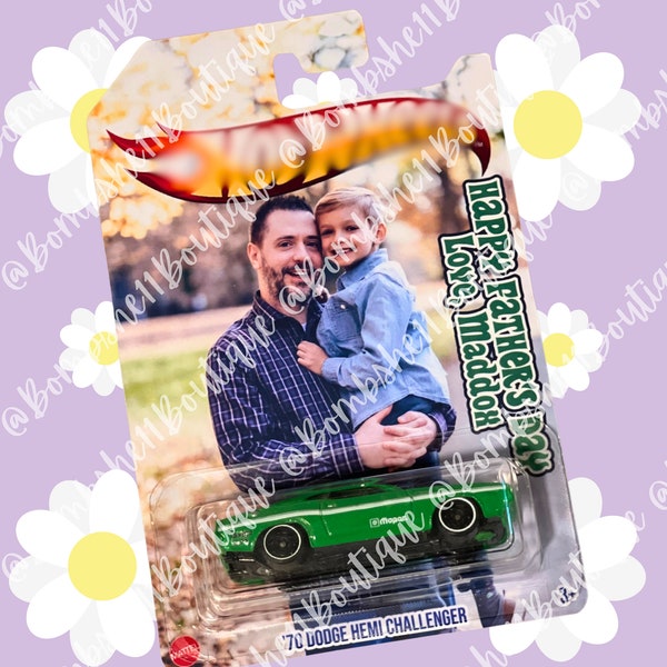 Custom Hot Wheels Packaging - Etsy