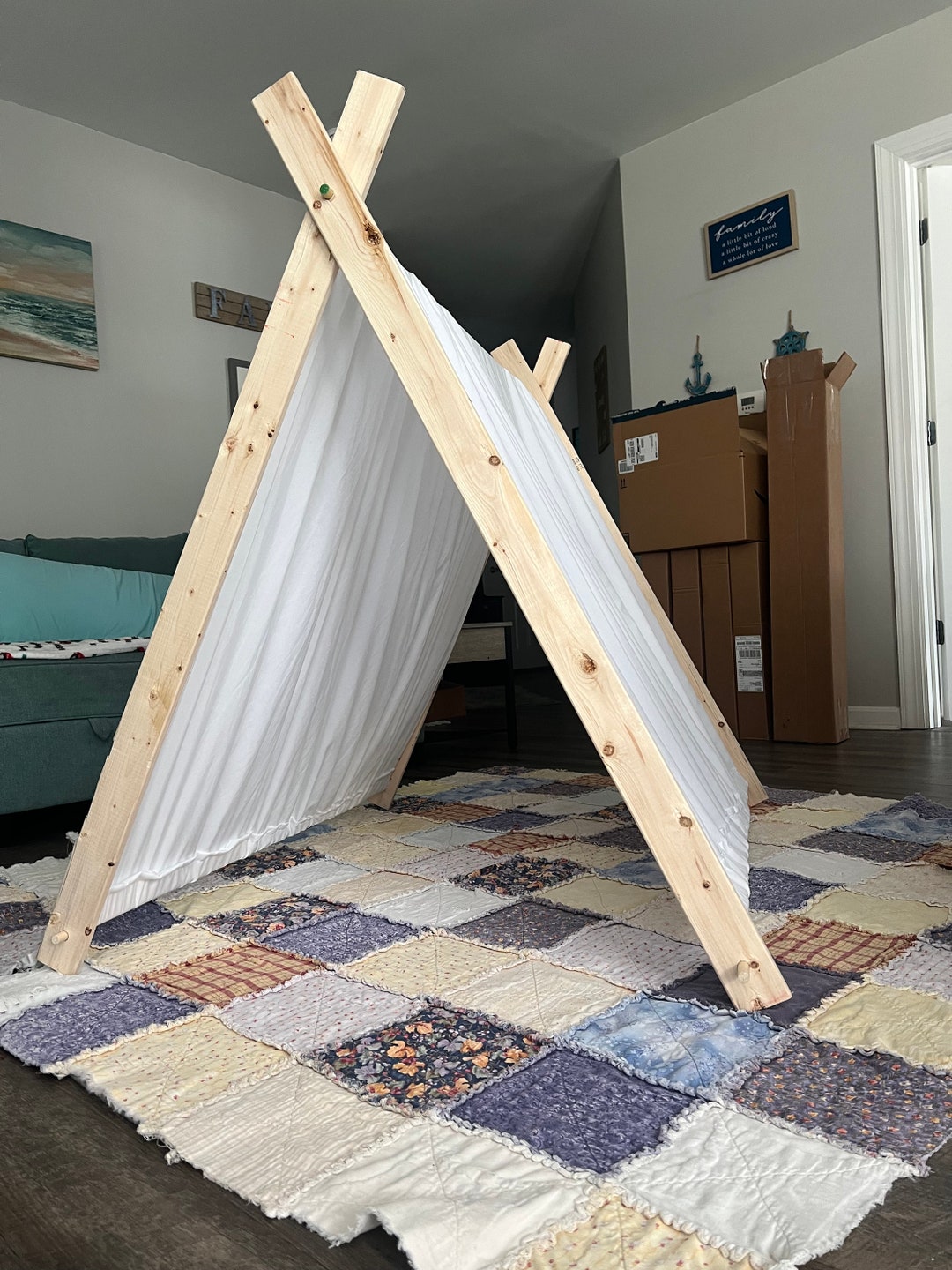 Slumber Party Kids Teepee Tents - Etsy