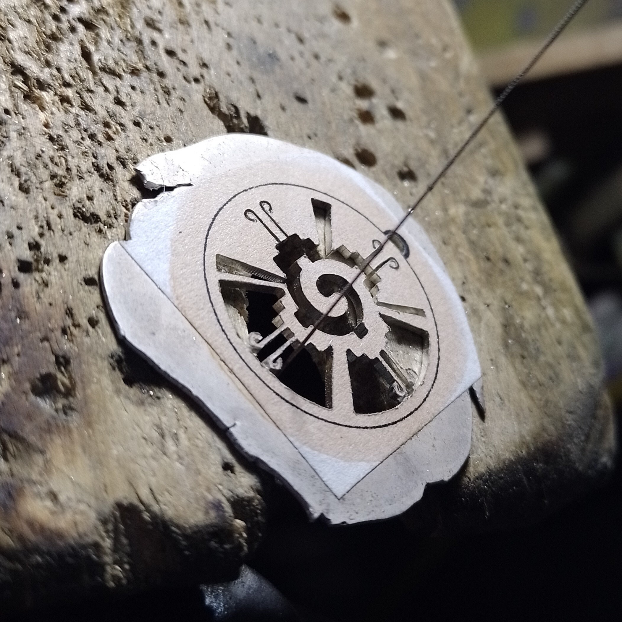 Hunab Ku Mayan Amulet - Etsy