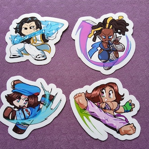Waterproof Tekken Stickers - Etsy