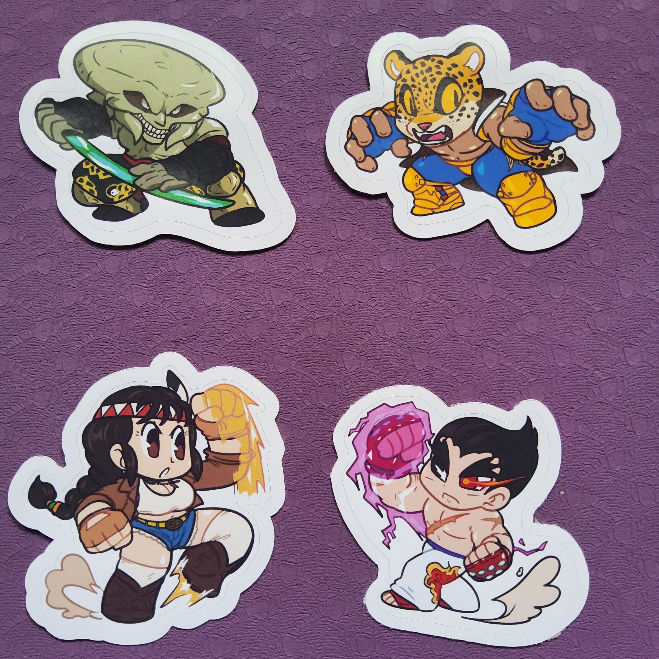Waterproof Tekken Stickers - Etsy