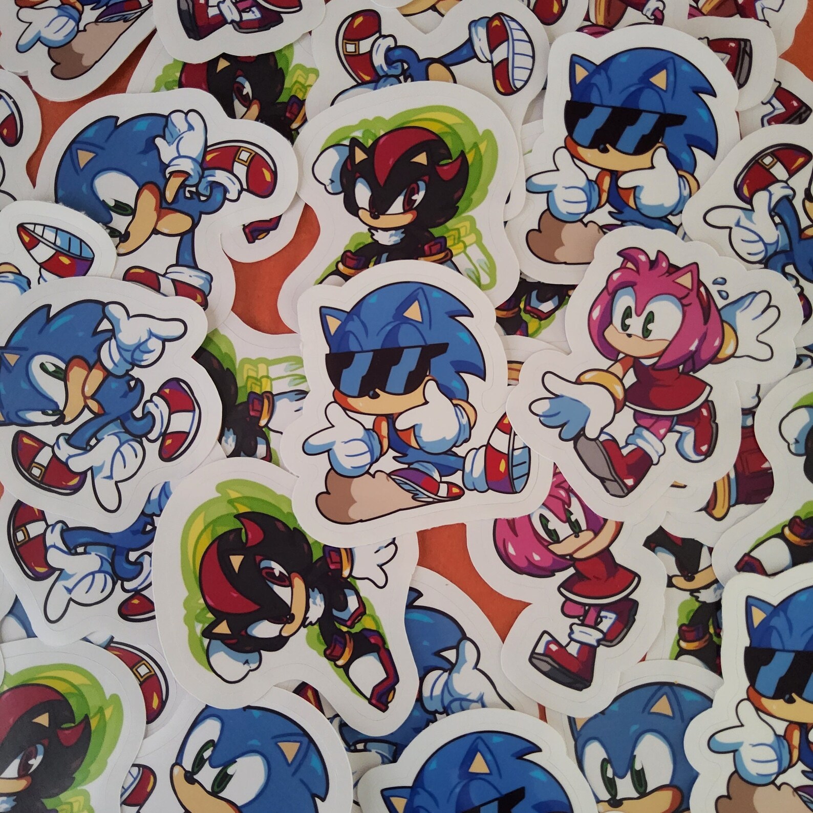 Waterproof Sonic Stickers - Etsy