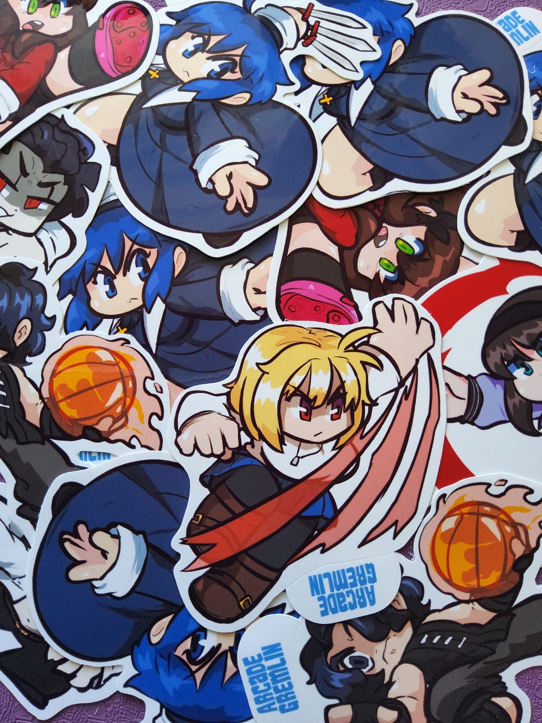 Waterproof Melty Blood Stickers - Etsy
