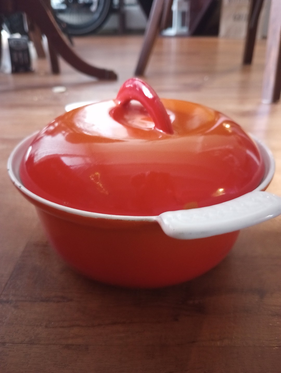 Vintage Belgium Descoware Cast Iron Pot - Etsy