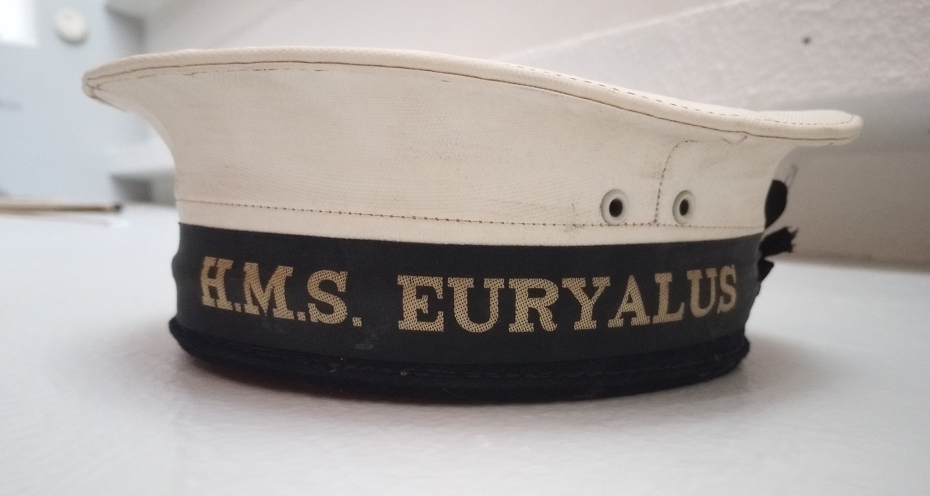 H.M.S. Euryalus Royal Navy Cap - Etsy