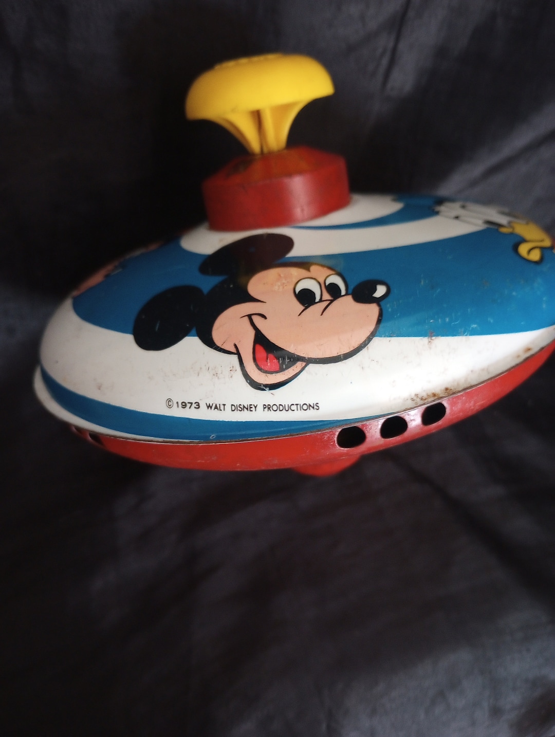 Rare Disney Spinning Top - Etsy
