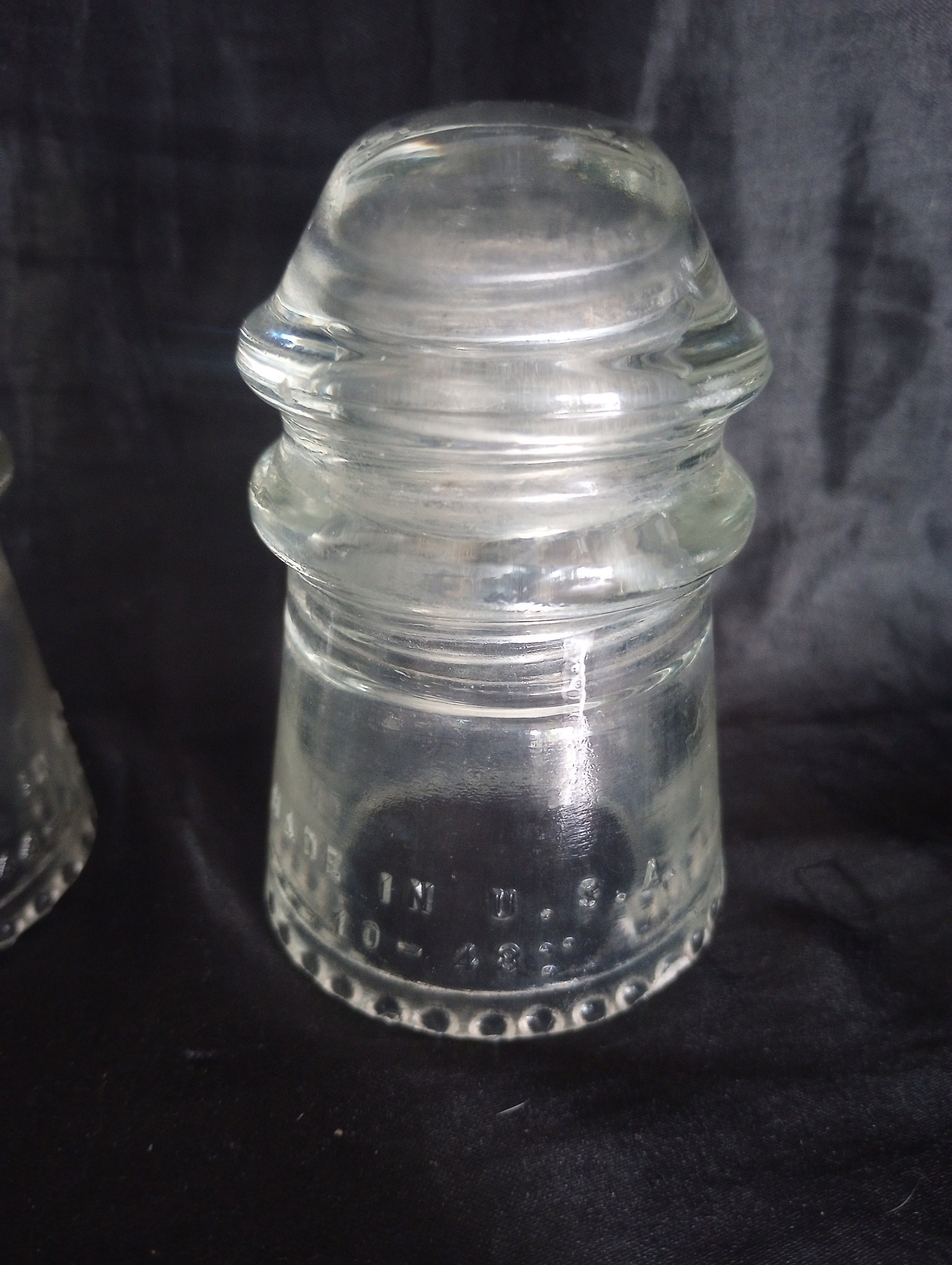 Set of 3 Hemingray Glass Insulators - Etsy