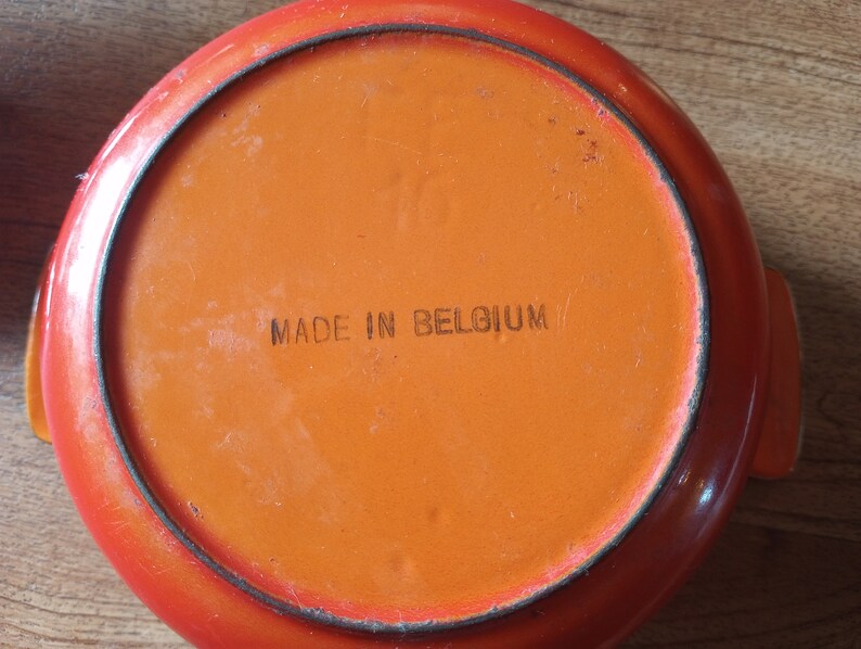 Vintage Belgium Descoware Cast Iron Pot - Etsy