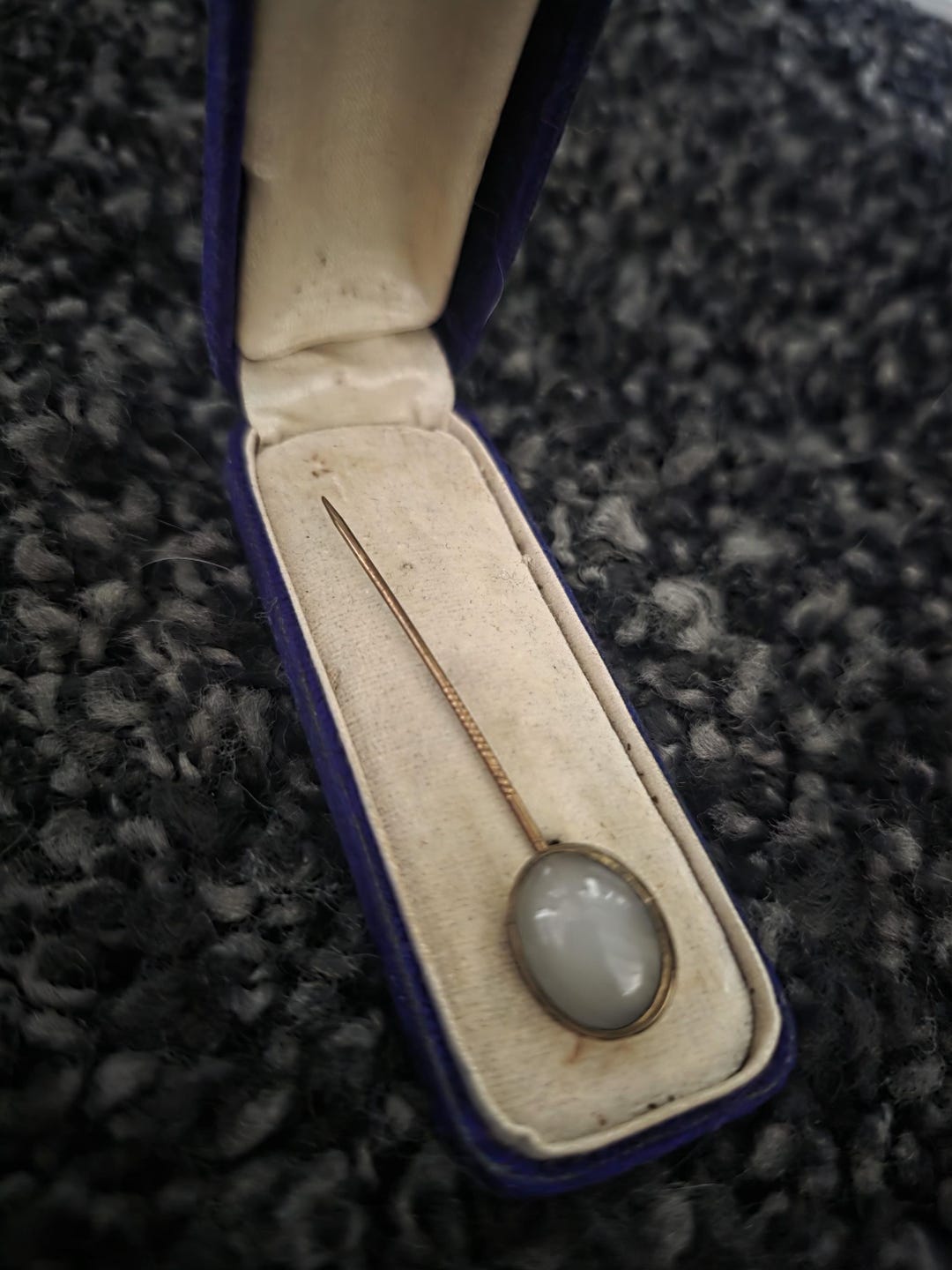 Vintage Victorian Stick Pin With Velvet Case - Etsy