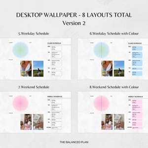 Digital Academic Planner Bundle: Desktop Organizer & iPad Planner ...