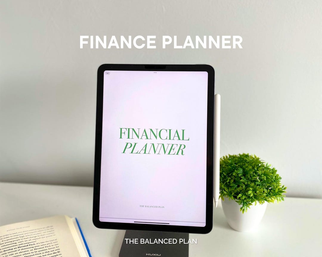 IPad Finance Planner by the Balanced Plan | Budget & Savings Tracker ...