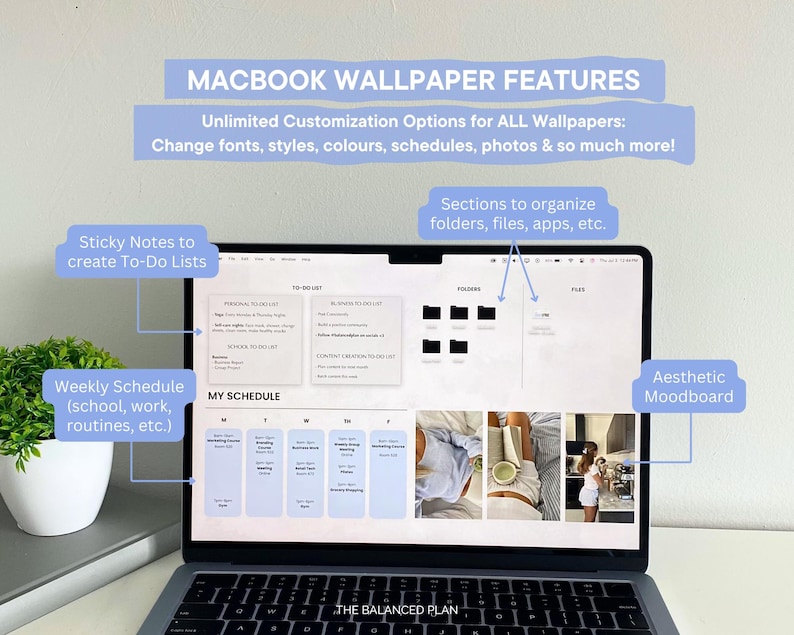 Wallpaper BUNDLE by the Balanced Plan | Desktop, iPad and Iphone ...