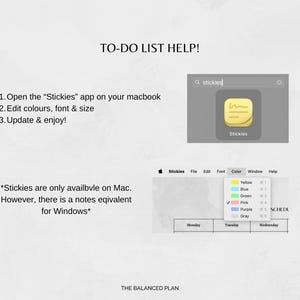 Desktop Wallpaper Organizer by the Balanced Plan | Customizable Canva ...
