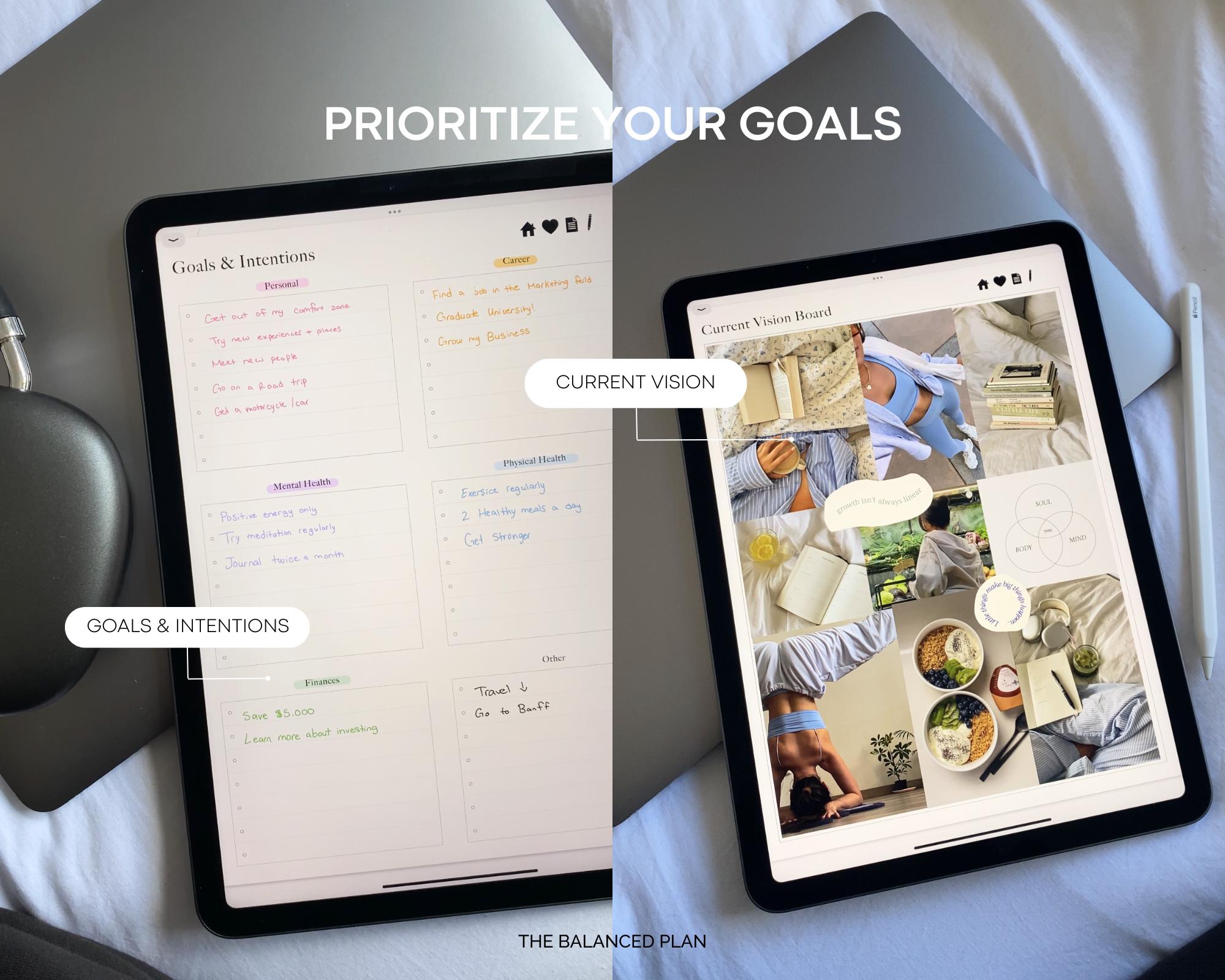 Weekly Digital Planner by the Balanced Plan | Weekly Planner for ...